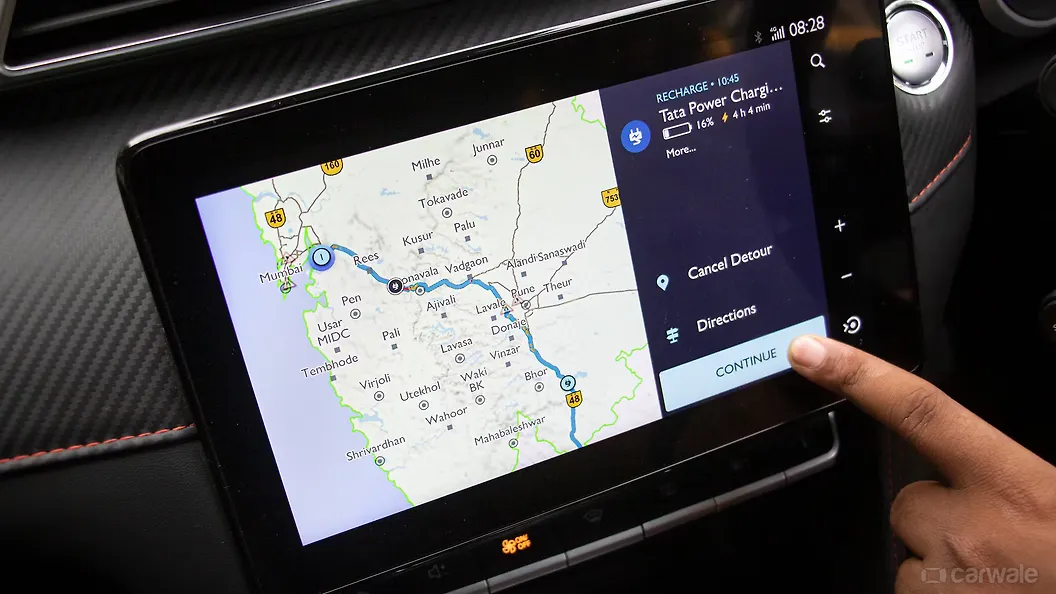ZS EV Infotainment System Image, ZS EV Photos in India - CarWale