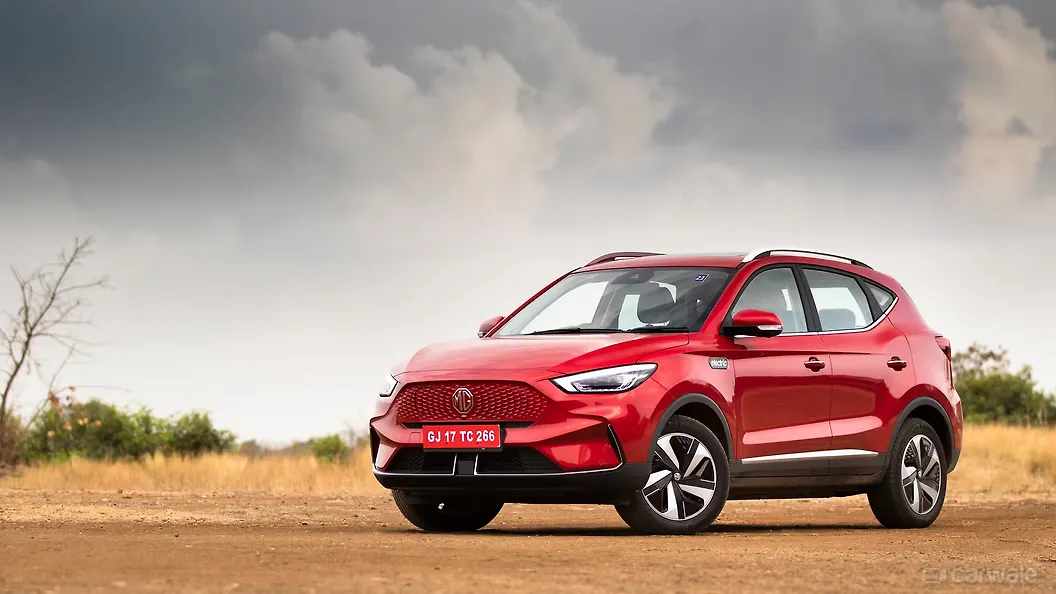 ZS EV Left Front Three Quarter Image, ZS EV Photos in India - CarWale