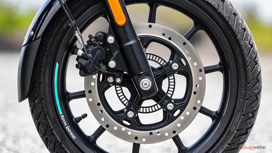 Royal Enfield Hunter 350 Front Suspension Image – BikeWale