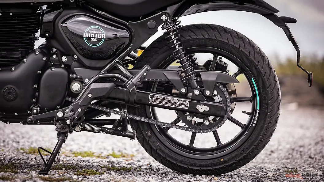 Royal Enfield Hunter 350 Rear Tyre Image – BikeWale