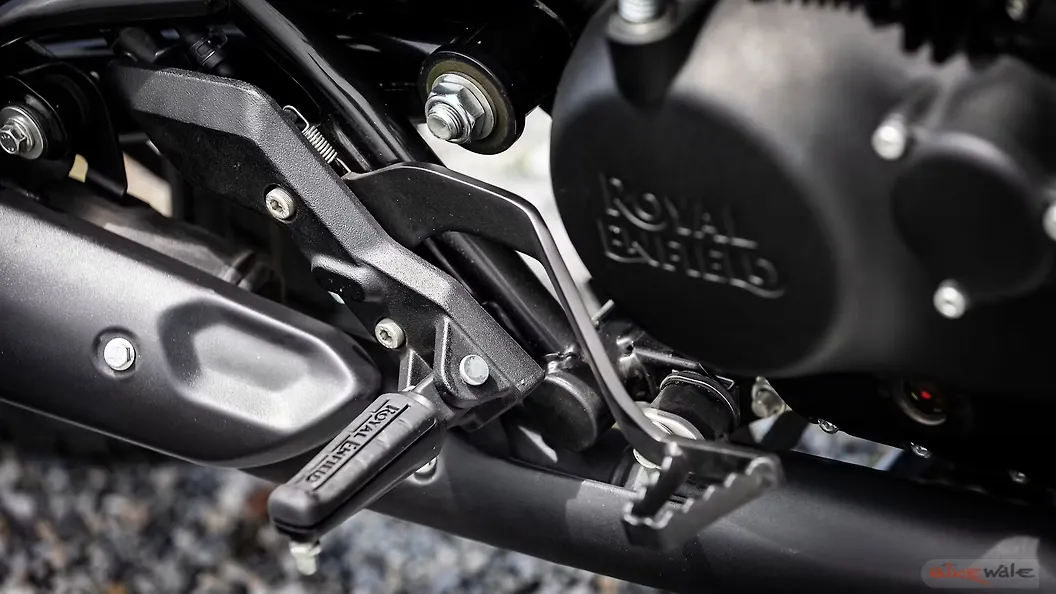 Royal Enfield Hunter 350 Front Brake Lever Image – BikeWale