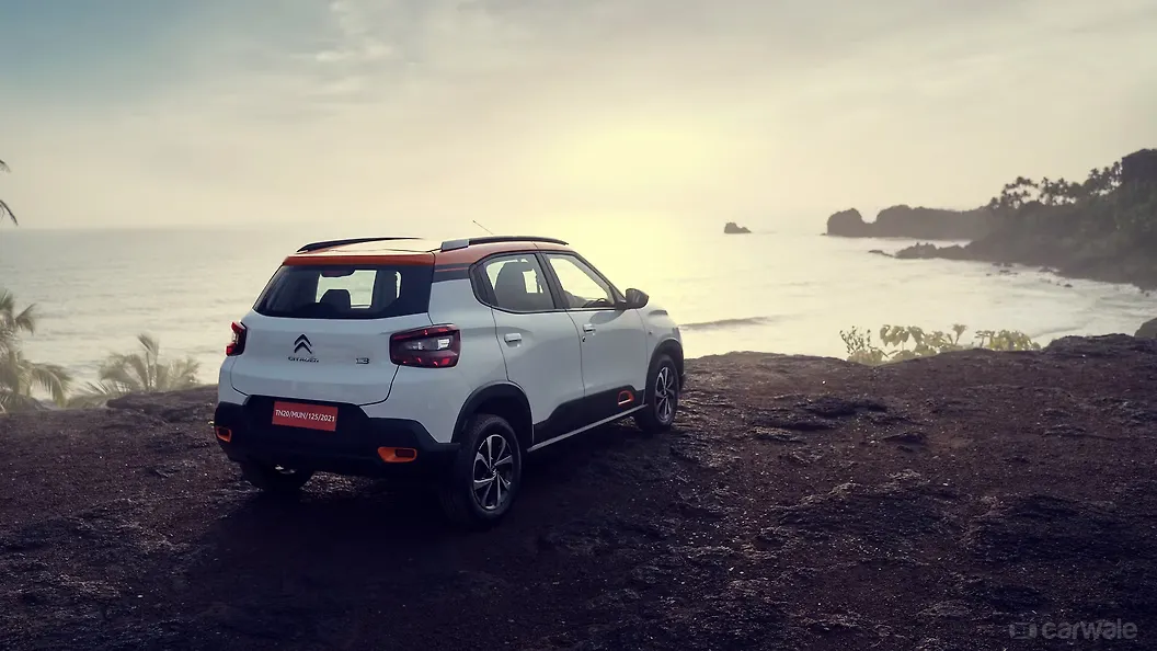 C3 Right Rear Three Quarter Image, C3 Photos in India - CarWale