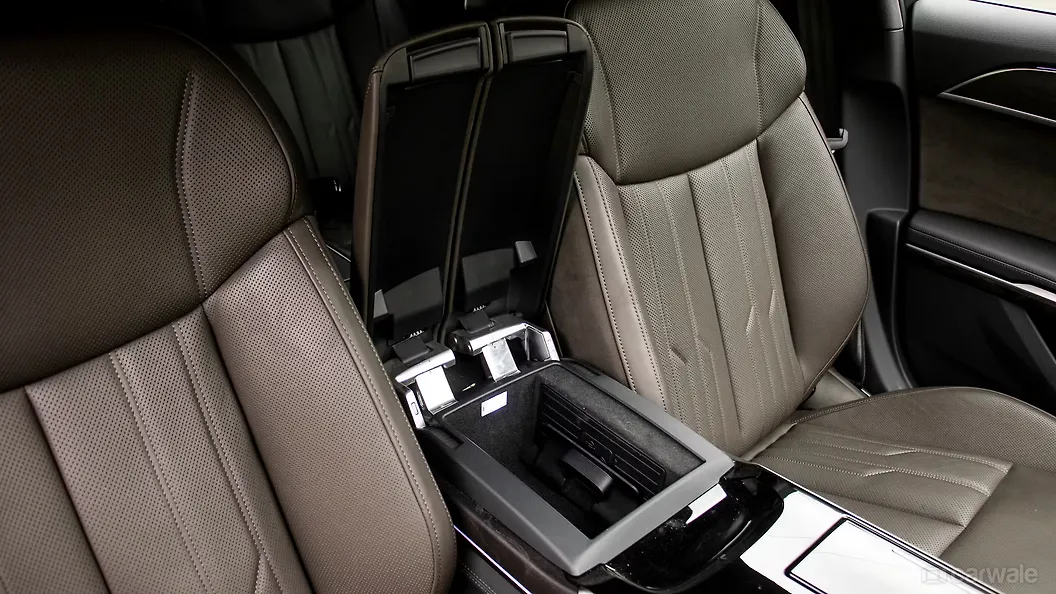 A8 L Front Centre Arm Rest Storage Image, A8 L Photos in India - CarWale