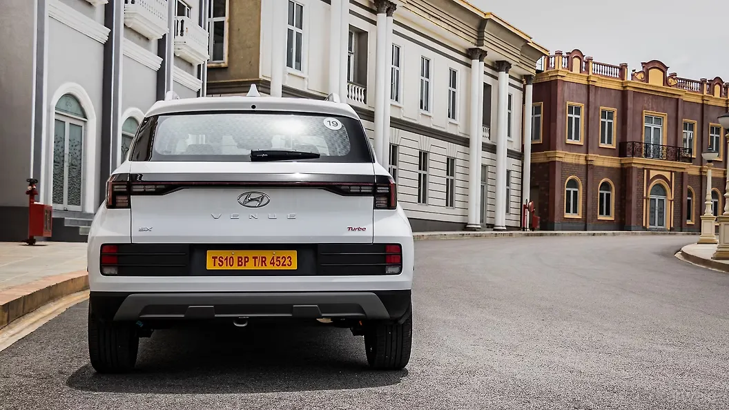 Venue Rear View Image, Venue Photos in India - CarWale