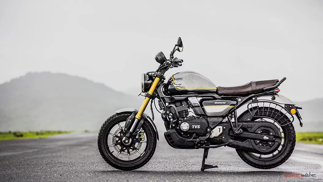TVS Ronin Left Rear Three Quarter Image – BikeWale