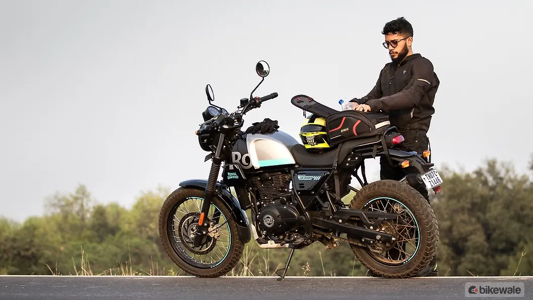 Royal Enfield Scram 411 Left Front Three Quarter Image – BikeWale