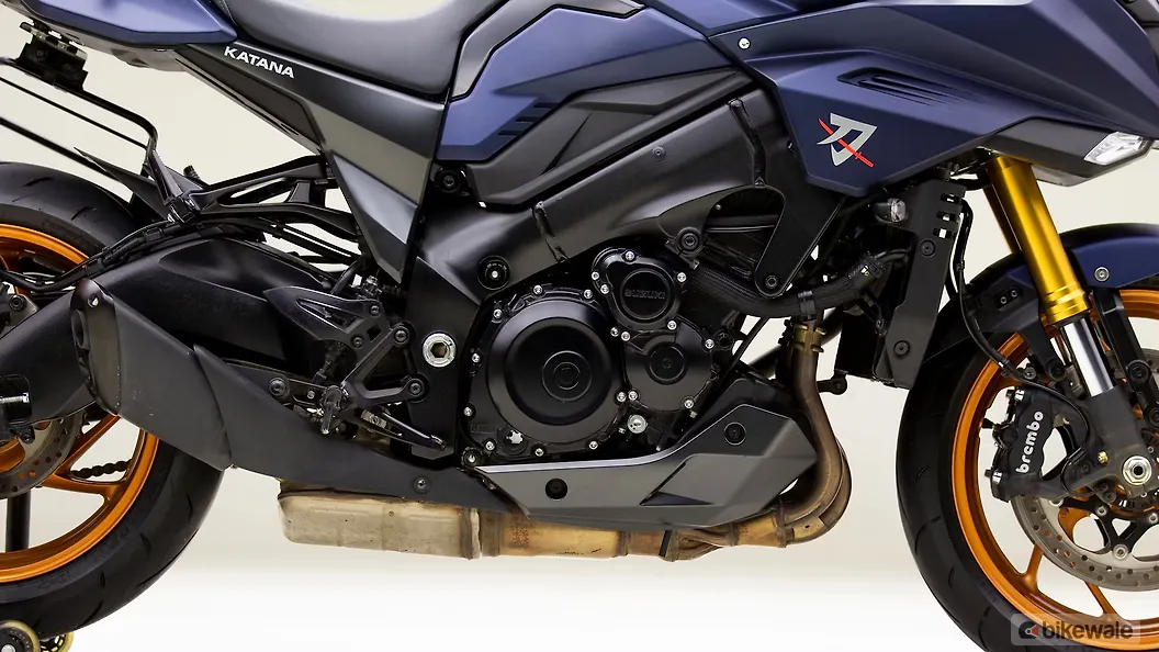 Suzuki Katana Engine From Right Image – BikeWale