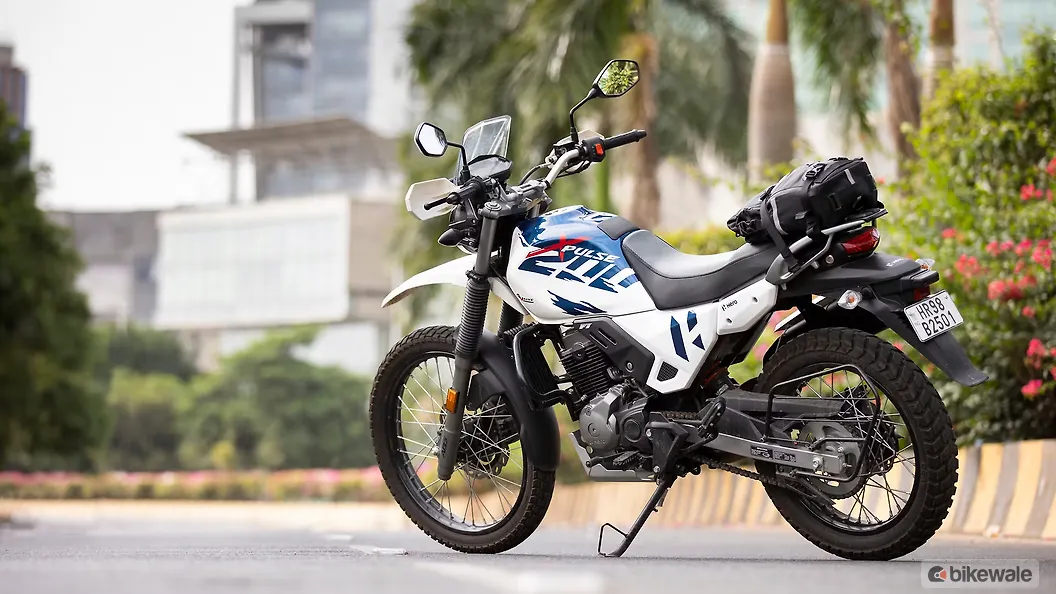 Hero Xpulse 200 4V Left Rear Three Quarter Image – BikeWale