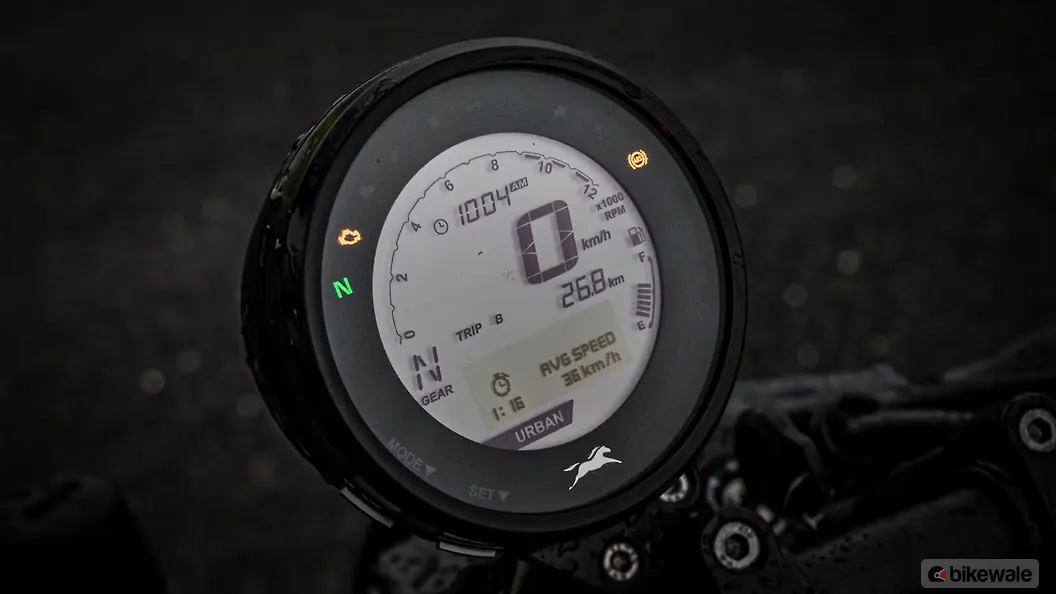 TVS Ronin Instrument Cluster Image – BikeWale
