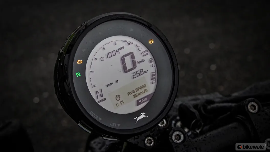 TVS Ronin Instrument Cluster Image – BikeWale