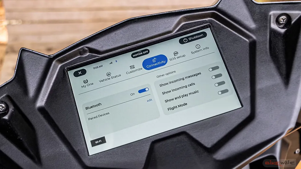 सिंपल एनर्जी एक TFT Touchscreen Instrument Cluster तस्वीरें - बाइकवाले