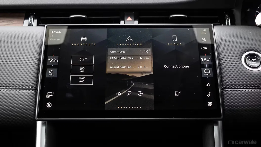 Land Rover Discovery Sport Infotainment - CarWale