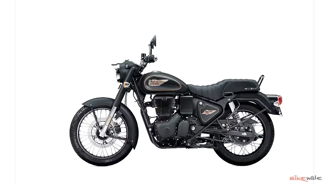 Royal Enfield Bullet 350 Right Rear Three Quarter Image – BikeWale