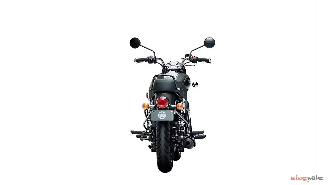 Royal Enfield Bullet 350 Right Rear Three Quarter Image – BikeWale