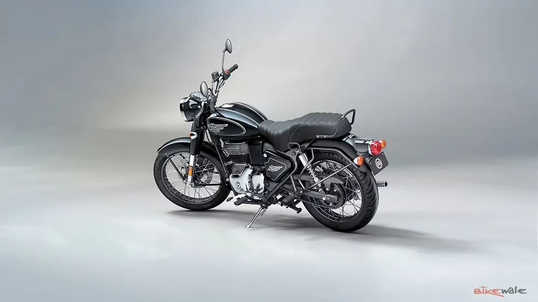 Royal Enfield Bullet 350 Left Rear Three Quarter Image – BikeWale