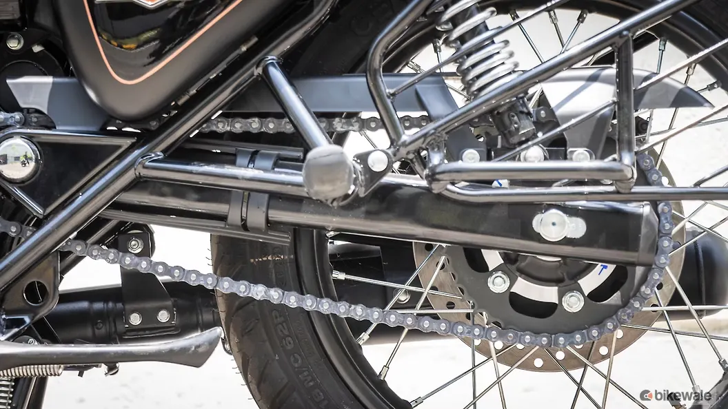 Royal Enfield Bullet 350 Rear Suspension Spring Preload Setting Image ...