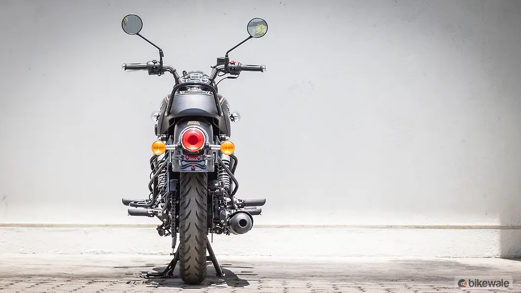 Royal Enfield Bullet 350 Rear View Image – BikeWale