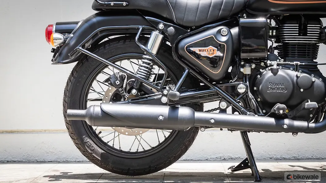 Royal Enfield Bullet 350 Rear Suspension Spring Preload Setting Image ...