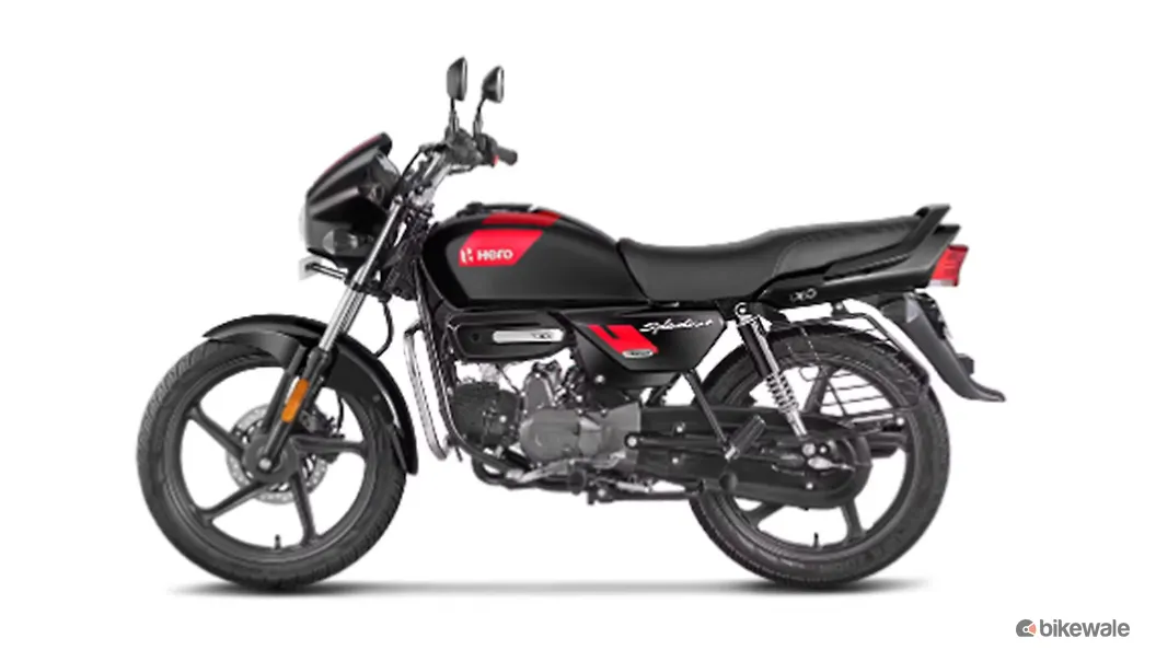 Hero Splendor Plus Xtec Rear View Image – BikeWale