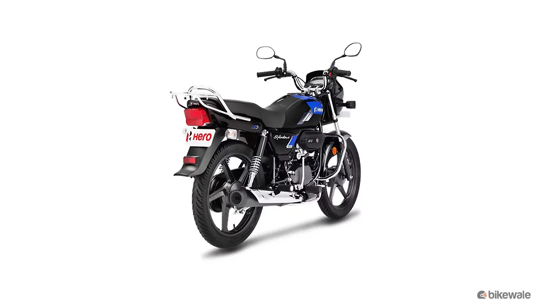 Hero Splendor Plus Xtec Right Rear Three Quarter Image – BikeWale