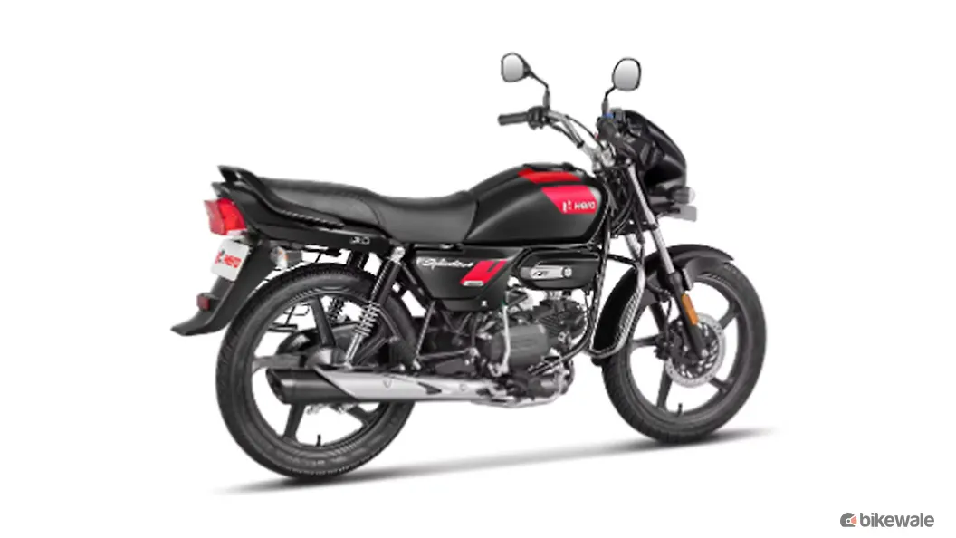 Hero Splendor Plus Xtec Right Rear Three Quarter Image – BikeWale