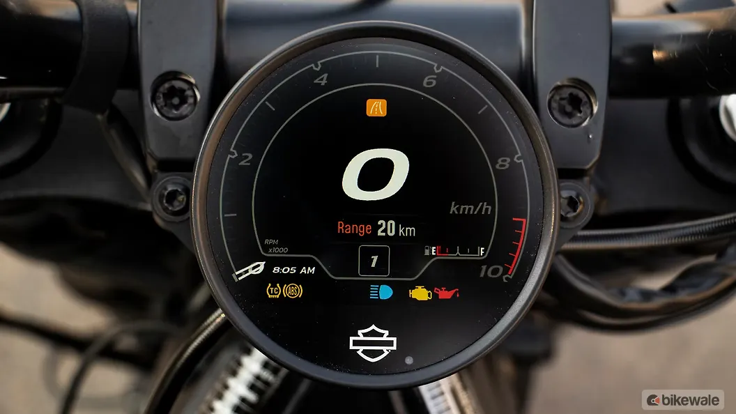 Harley-Davidson Sportster S [2022] Instrument Cluster Image – BikeWale