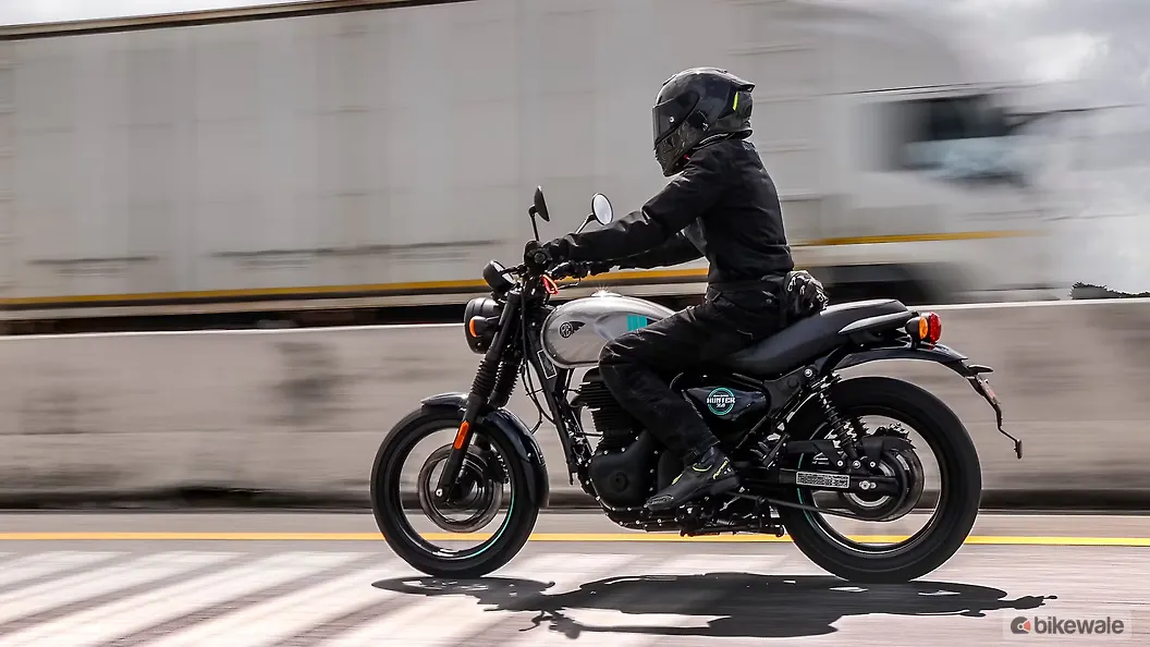Royal Enfield Hunter 350 Left Side View Image – BikeWale