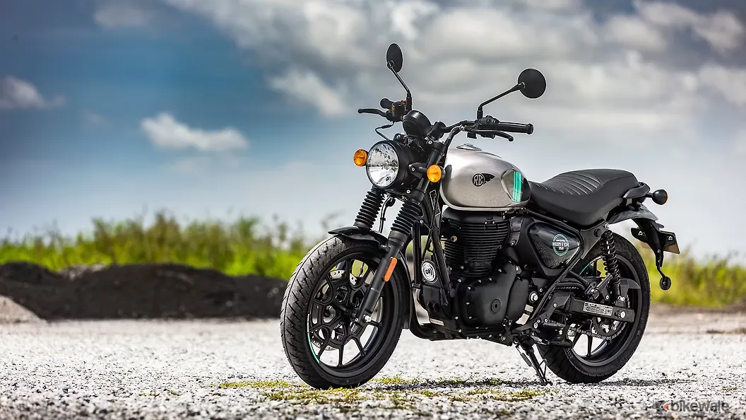 Royal Enfield Hunter 350 [2024] Left Side View Image – BikeWale