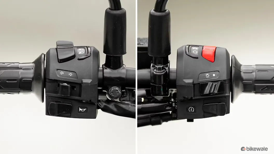 Bajaj Pulsar N160 Left Side Multifunction Switchgear Image Bikewale