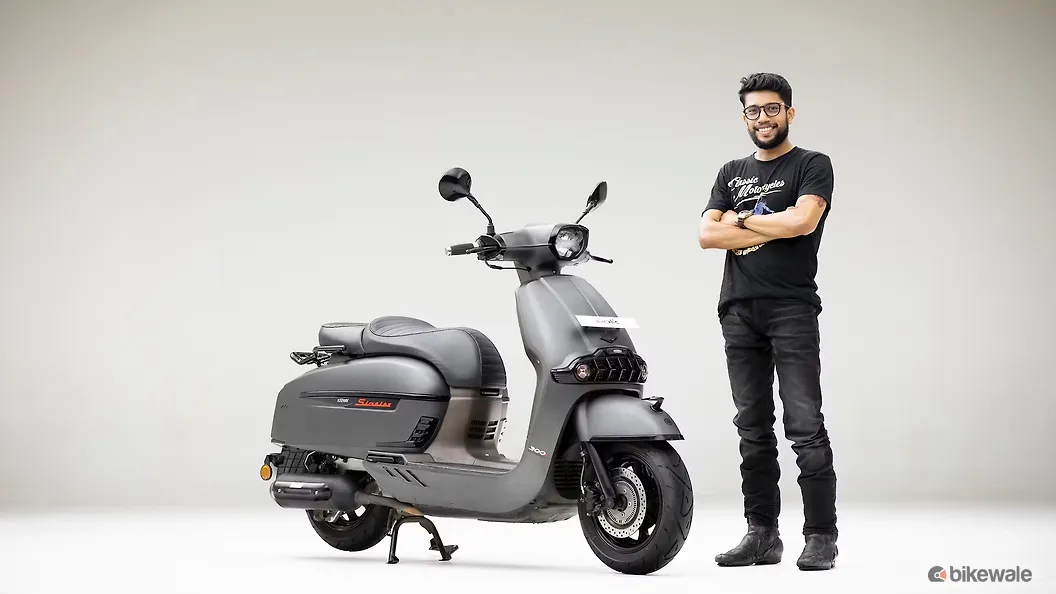 Keeway Sixties 300i Left Side View Image – BikeWale