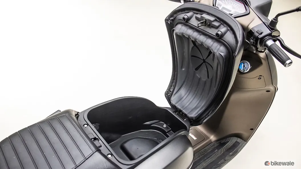 Keeway Sixties 300i Underseat Storage Image – BikeWale