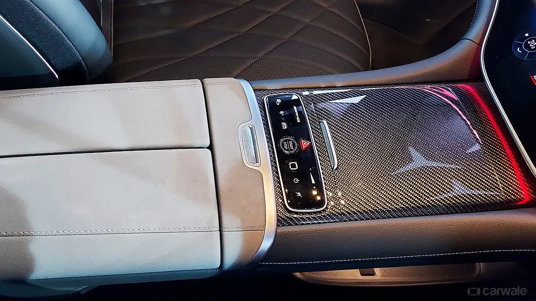 AMG EQS Center Console/Centre Console Storage Image, AMG EQS Photos in ...