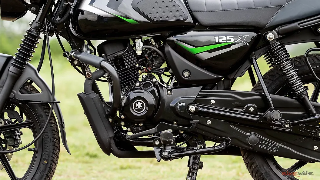Bajaj CT 125X Engine From Right Image – BikeWale