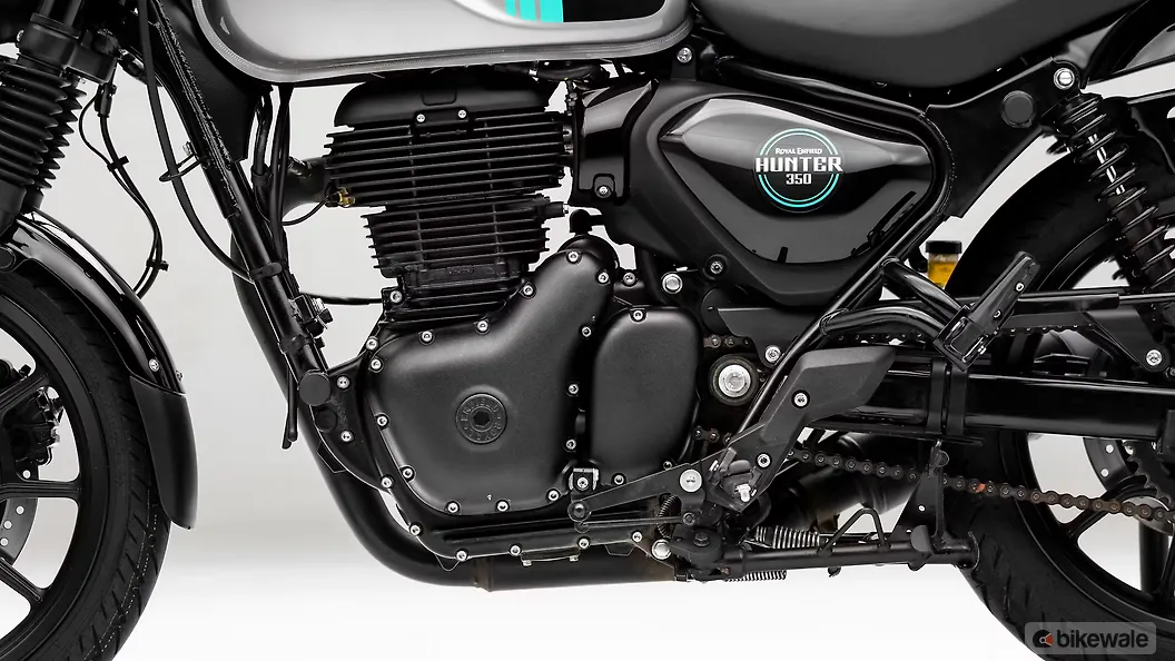 Royal Enfield Hunter 350 [2024] Left Side View Image – BikeWale