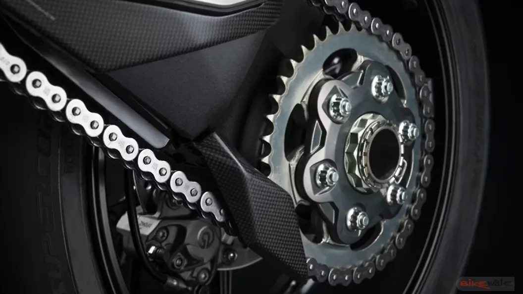 Ducati Panigale V4 Drive Chain and Sprocket Image – BikeWale
