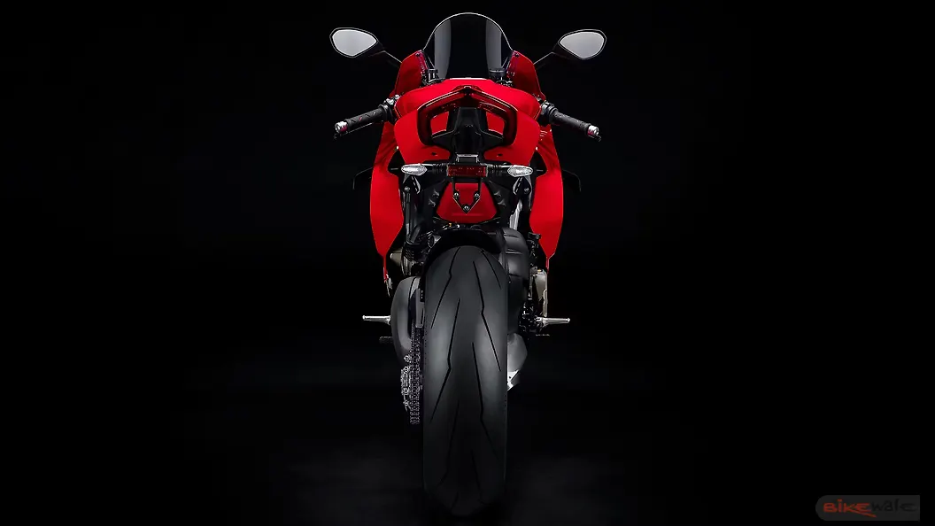 Ducati Panigale V4 Rear View Image – BikeWale