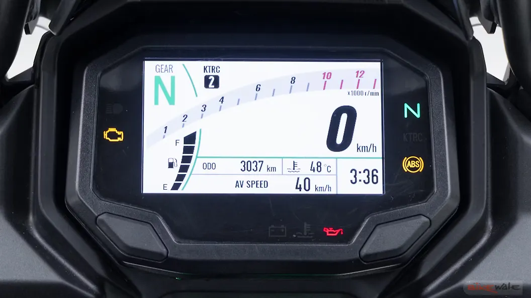 Kawasaki Versys 650 TFT / Instrument Cluster Image – BikeWale