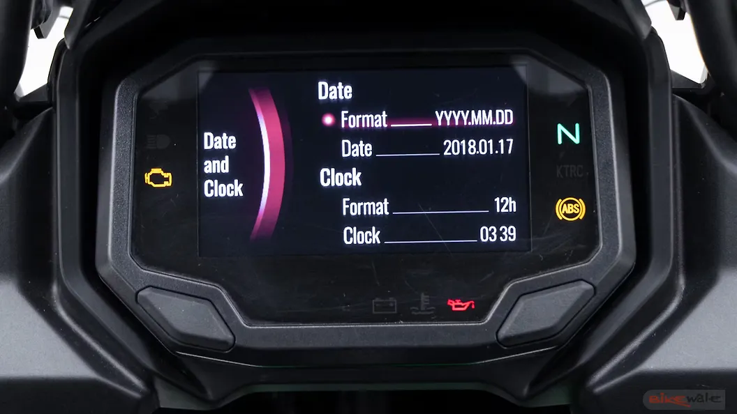 Kawasaki Versys 650 TFT / Instrument Cluster Image – BikeWale