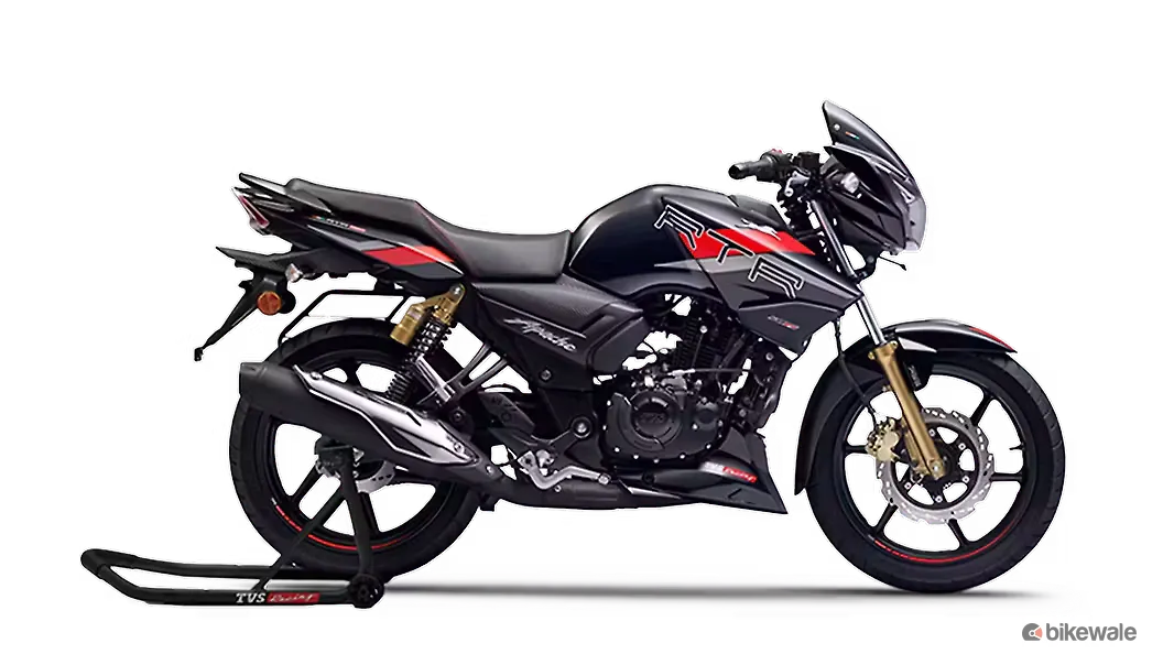 TVS Apache RTR 180 Right Side View Image – BikeWale