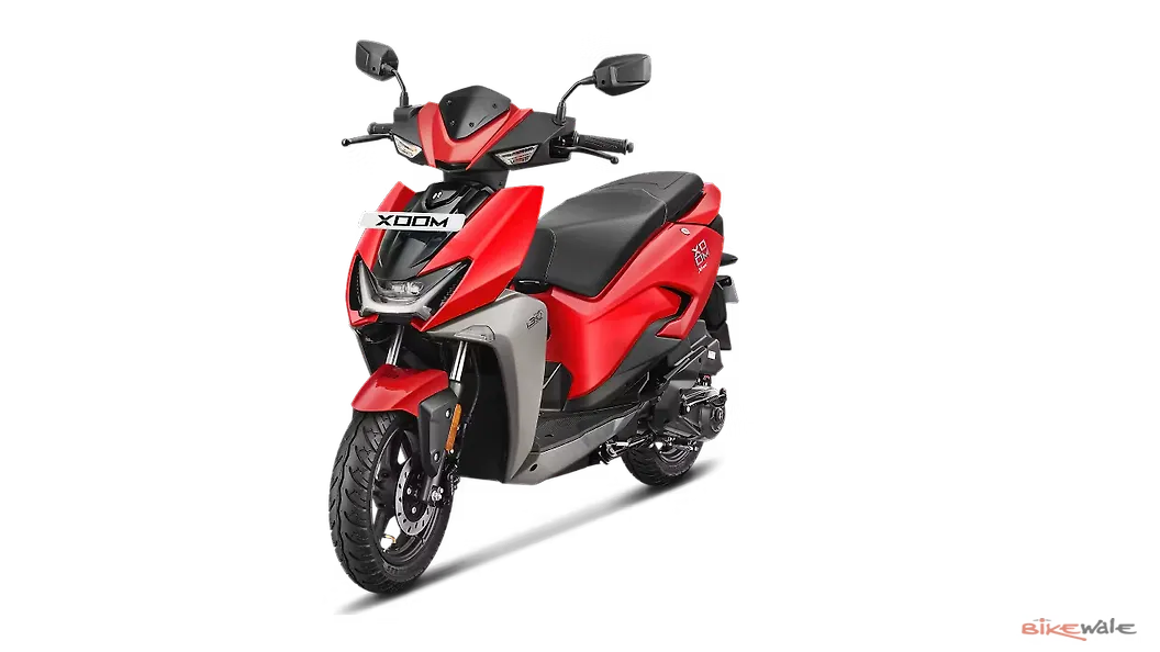 Hero Xoom Left Front Three Quarter Image – BikeWale