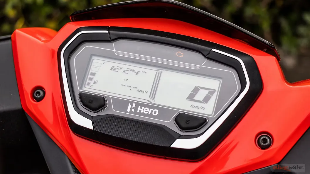 Hero Xoom TFT Touchscreen Instrument Cluster Image – BikeWale