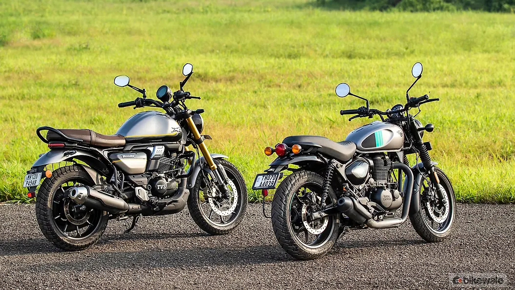 Royal Enfield Hunter 350 Right Side View Image – BikeWale