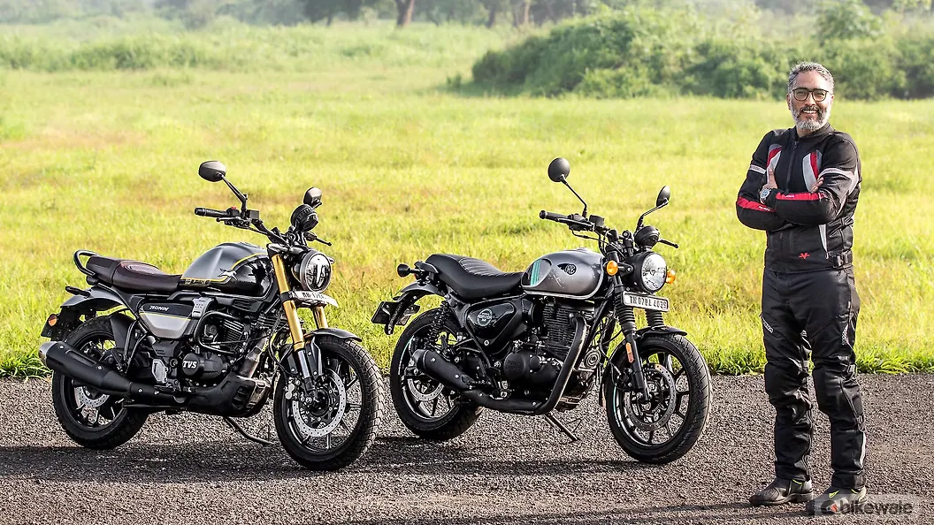 Royal Enfield Hunter 350 Right Side View Image – BikeWale