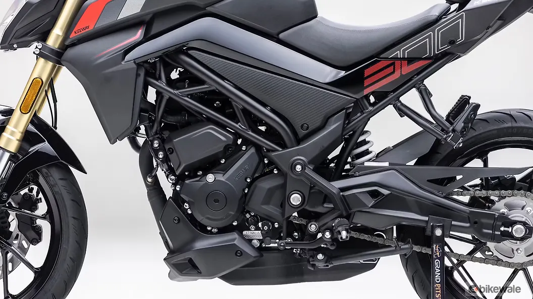 Keeway K300 N Engine From Left Image – BikeWale