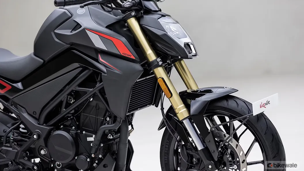 Keeway K300 N Front Suspension Image – BikeWale