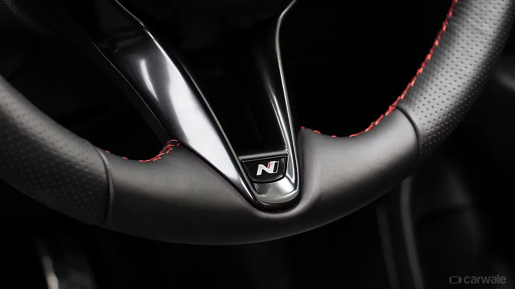 Venue N Line Steering Wheel Image, Venue N Line Photos in India - CarWale