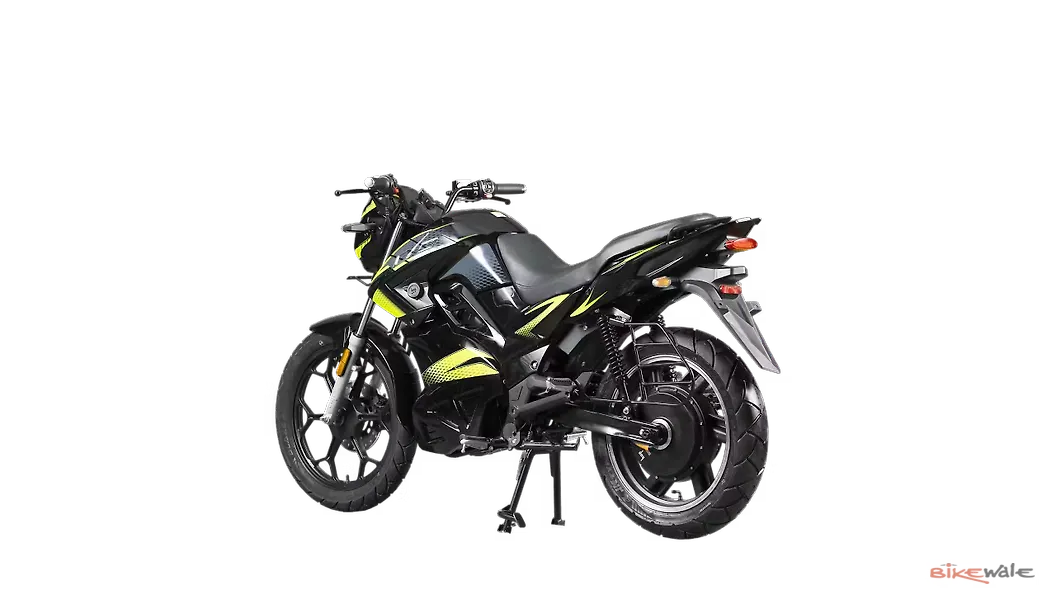 Hop Electric OXO Left Rear Three Quarter Image – BikeWale