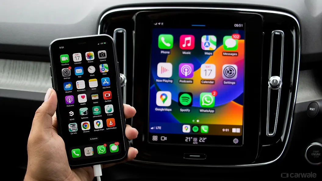 XC40 [2018-2022] Infotainment System Image, XC40 [2018-2022] Photos in ...