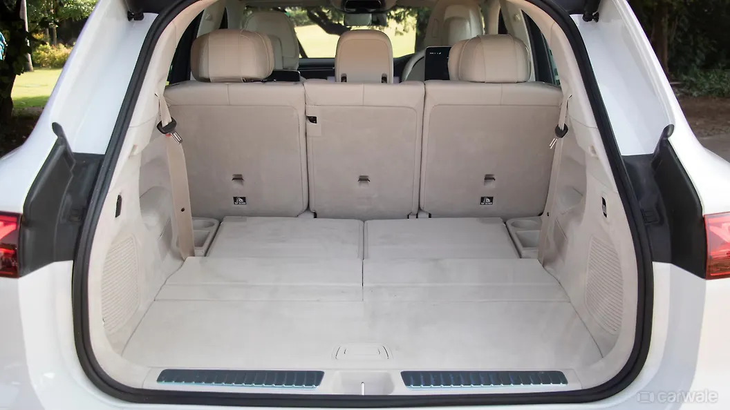 EQS Bootspace Rear Seat Folded Image, EQS Photos in India - CarWale