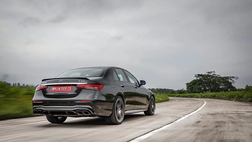 AMG E63 Right Rear Three Quarter Image, AMG E63 Photos in India - CarWale